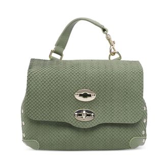Zanellato Femme, Sacs, Vert, Taille: ONE Size Dotta Small Leather Bag