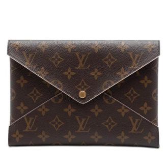 Louis Vuitton Sac pochette Kirigami Pre-owned - Femme - Pre-owned - Brun - Taille: ONE Size