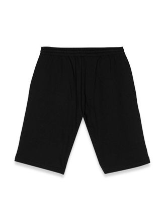 N&deg;21 Logo Cotton Bermuda Shorts - Black