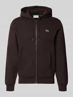Lacoste Regular Fit Sweatjacke aus Baumwoll-Mix