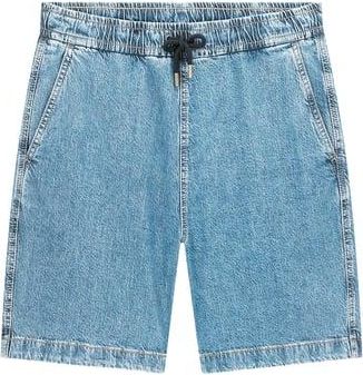 Guess Short en denim de coton m&eacute;lang&eacute;