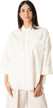 Max Mara Chemise Zavorra - Femme - Blouses et Chemises - Blanc - Taille: 34 FR