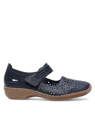 Rieker Halbschuhe 41399-14 Dunkelblau