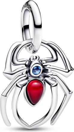 Pandora Moments Marvel Spiderman Charm-Anhänger aus Sterling-Silber mit künstlichem Kristall, Kompatibel ME und Moments, 794224C01