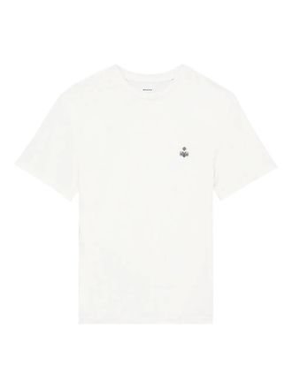 Isabel Marant t-shirt en coton à logo brodé - Tons neutres