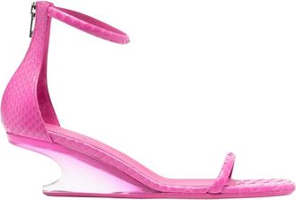 Rick Owens Femme, Chaussures, Rose, Taille: 37 1/2 EU Sandales Cantilever
