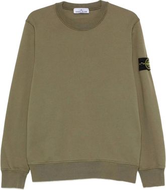 Stone Island Homme, Sweatshirts et sweats &agrave; capuche, Vert, Taille: S SweaT-shirt