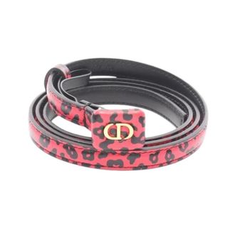Dior Pre-owned Cuir ceintures - Femme - Pre-owned - Rose - Taille: ONE Size