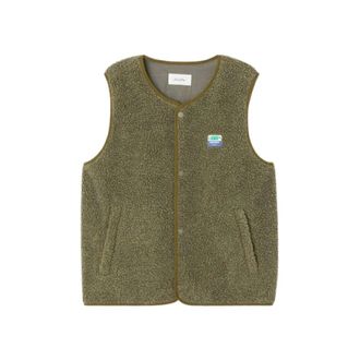 American Vintage Homme, Vestes, Vert, Taille: S Hoktown Varan Vest