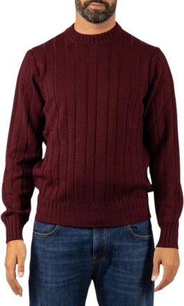 FILIPPO DE LAURENTIIS Maille &agrave; col rond - Homme - Pulls - Rouge - Taille: S