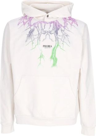 Phobia Archive Homme, Sweatshirts et sweats &agrave; capuche, Blanc, Taille: S Lightweight Long Sleeve Tracksuit SweaT-shirt