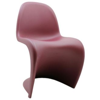 Vitra [GEBRAUCHT] B-Ware Vitra Panton Chair Stuhl Gartenstuhl Balkonstuhl Terrassenstuhl Bordeaux M&ouml;bel