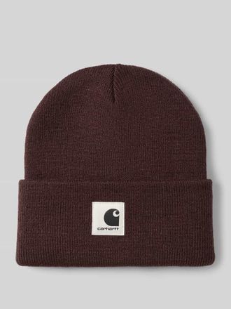 Carhartt Work in Progress Beanie mit Label-Patch Modell Ashley
