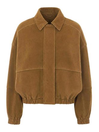 Brunello Cucinelli Blouson En Cuir - Vert