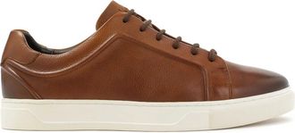 Kazar Homme, Chaussures, Brun, Taille: 44 EU Baskets marron sur semelle blanche
