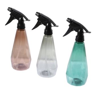 Supvox 3 St&uuml;ck Teiliges Handdruck Gie&szlig;kannen Bpa Freies Kunststoff Spr&uuml;hkannen in Candy Farben Gr&uuml;n Braun f&uuml;r Zimmerpflanzen Garten Balkon Bonsai Bew&auml;sserung