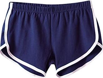 Generic Short de sport pour femme - Short de yoga - Mini short de gym sexy - Short de sport tendance pour femme - Short de course pour femme - Short de course