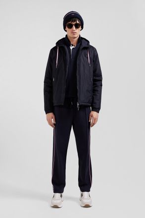 Eden Park Blouson Coupe-vent &Agrave; Capuche Bleu Marine