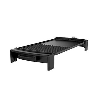 Cecotec Gril électrique Tasty&Grill 2500 BlackWater MixGrill, 2150 W, Revêtement Antiadhésif, Surface Mixte, Thermostat Réglable, Convient pour un Nettoyage a