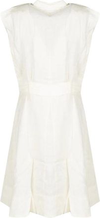 John Richmond Femme, Robes, Blanc, Taille: 44 FR Hwp24036Ve Robe Chemise