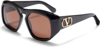 Valentino Vls-179A Sonnenbrillen - - Accessories - unisex - Schwarzk - 55 MM