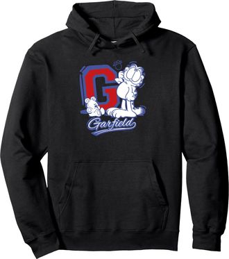 Garfield Letter G with Teddy Pullover Hoodie