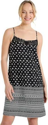 Grain de Malice Robe Courte imprim&eacute;e Femme - Noir - Taille 40