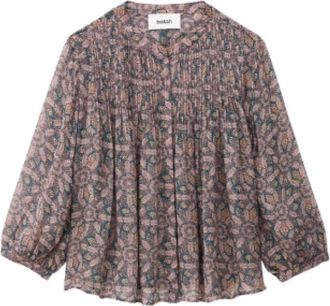 BA&SH Femme, Blouses et Chemises, Bleu, Taille: 36 FR Shirt Tazio - Couleur: BLEU,Taille: 1