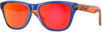 Oakley unisex, Accessoires, Bleu, Taille: 48 MM Frogskins XXS
