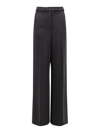 Elisabetta Franchi Pantalons Décontractés - Noir