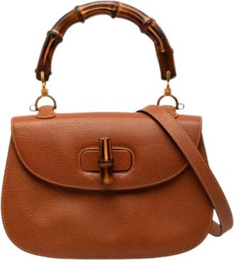 Gucci Pre-owned Bamboo Night - Femme - Pre-owned - Brun - Taille: ONE Size