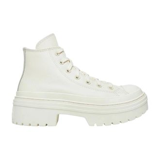 Converse Plateau-Stiefelette aus Leder mit Profilsohle - - Shoes - Damen - Wei&szlig; - 40 EU