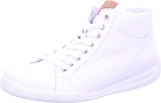 Andrea Conti Damen Schnürer Sneaker, Weiß Brandy, 39 EU
