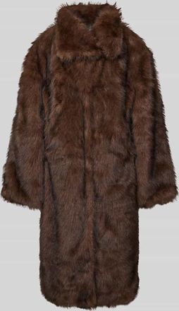 Neo Noir Mantel aus Kunstfell Modell Stephanie