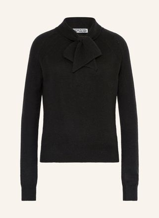 Essentiel Cashmere-Pullover Invited Mit Schluppe schwarz
