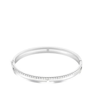 Coeur de Lion Armband - Eternal Unity Armreif - Gr. 19 - in Wei&szlig; - f&uuml;r Damen