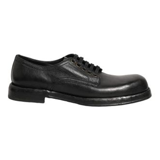 Dolce & Gabbana Homme, Chaussures, Noir, Taille: 42 1/2 EU Chaussures habill&eacute;es Derby