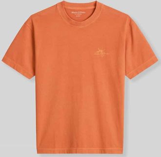 Marc O'Polo Loose Fit T-Shirt aus reiner Baumwolle