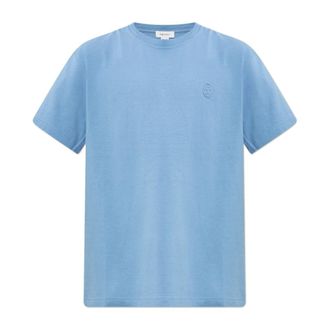 Alexander McQueen Logo T-Shirt - - Tops - Herren - Blau - S