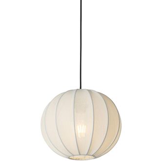 QAZQA Plu - Suspension - 1 lumi&egrave;re - &oslash; 30 cm - Blanc - Design - &eacute;clairage int&eacute;rieur - Salon i Chambre i Cuisine i Salle &agrave; manger - Qazqa