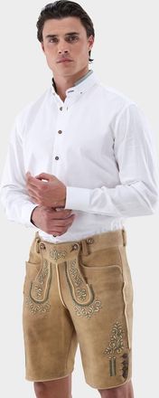 van Laack Trachtenhemd mit grün-karierten Farbdetails Tailor Fit