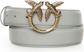 Pinko Pinko, Femme, Accessoires, Gris, Taille: S Love Berry H3 Belt