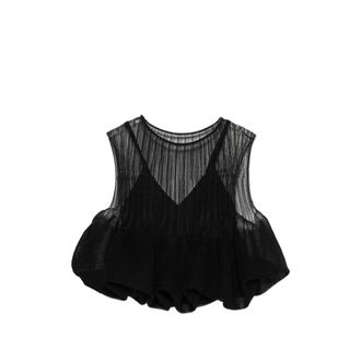 CFCL Pleated Sleeveless Top