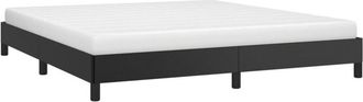 vidaXL Cadre de lit sans matelas noir 180x200 cm similicuir vidaXL