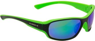 Swisseye Freeride Sportbrille (100% UVA-, UVB- und UVC-Schutz, Nasenbereich & B&uuml;gelenden gummiert, splitterfreies Material TR90, inkl. Mikrofaserbeutel), black