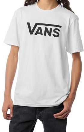 Vans Classic Drop V SS Crew Tee-b T-Shirt, Blanc/Noir, M Homme