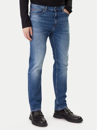 HUGO BOSS Jeans 50555181 Blau Regular Fit