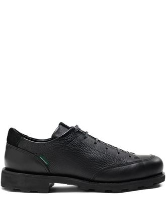 Norse Projects x Paraboot Ravn textured leather sneakers - Noir