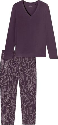 Schiesser Damen, Nachtw&auml;sche & Lounge, Lila, XLGr&ouml;&szlig;e