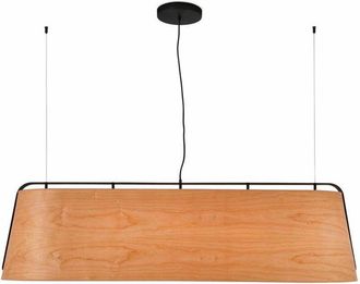 Faro Barcelona Faro Stood - 5 Licht Decke Anh&auml;nger Bar schwarz und Kirschholz, E27